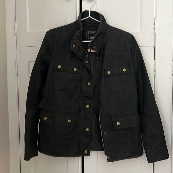 J. Crew | Jackets & Coats | J Crew Relaxed Boyfriend Field Jacket ...